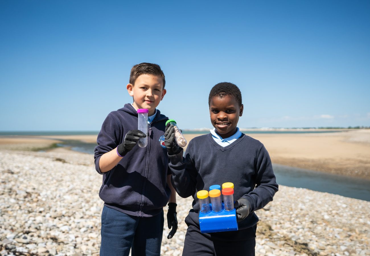 Students step onto beach for the first time thanks to Ocean School ...