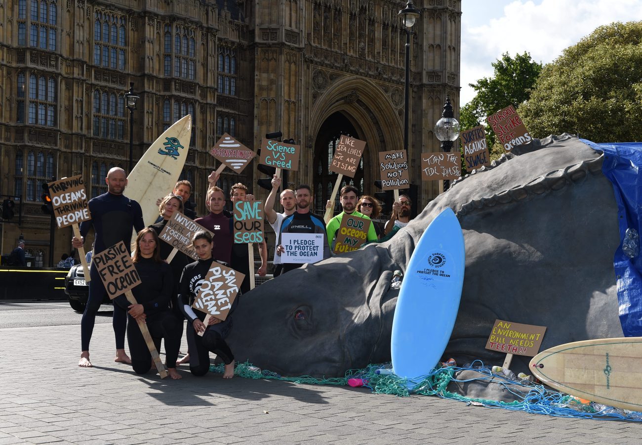 The People vs Plastic Protests - Surfers Against Sewage