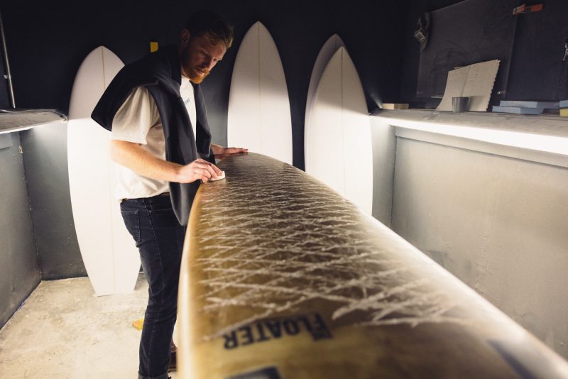 The Floater - The world’s first surfboard made from sewage