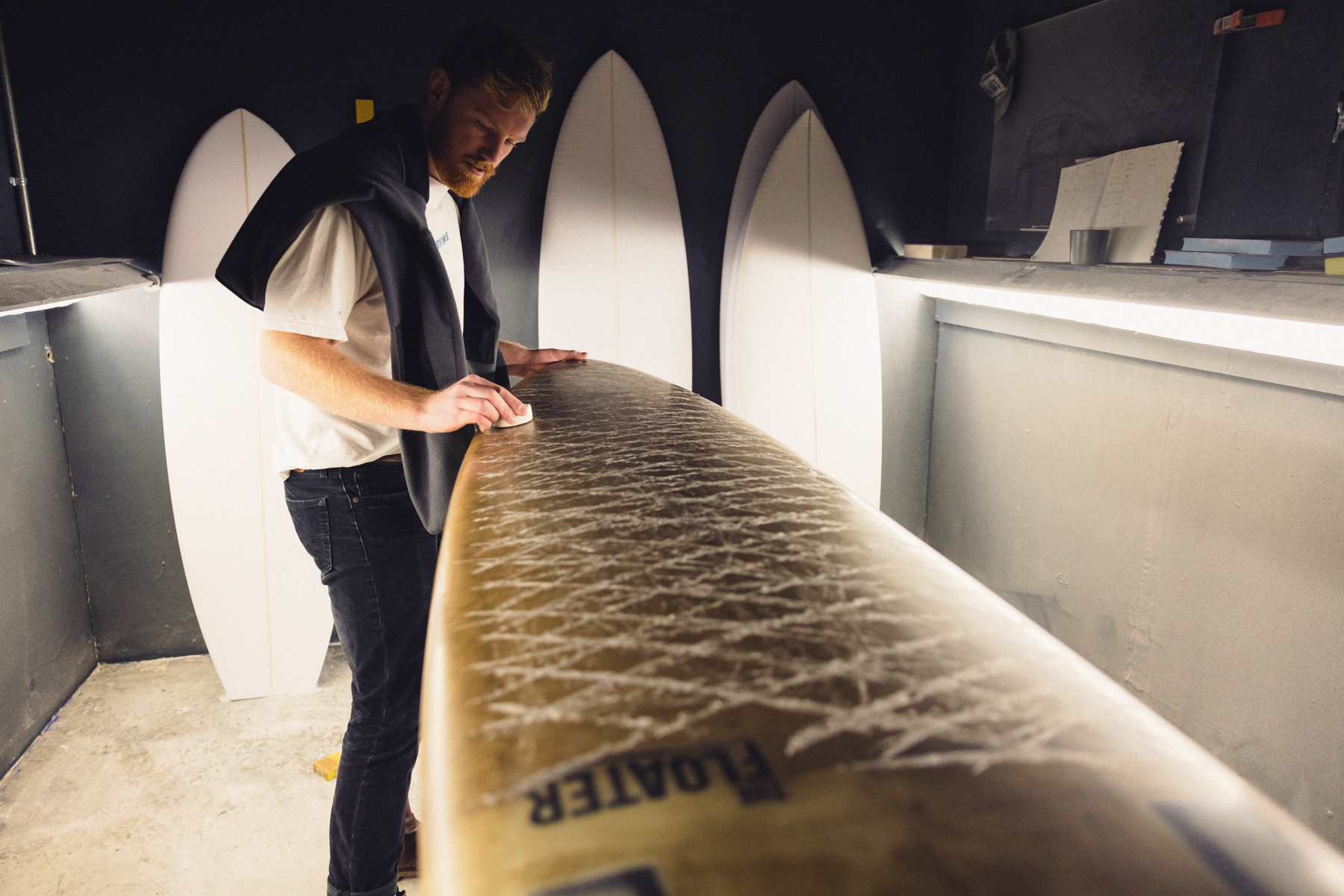 The Floater - The world’s first surfboard made from sewage