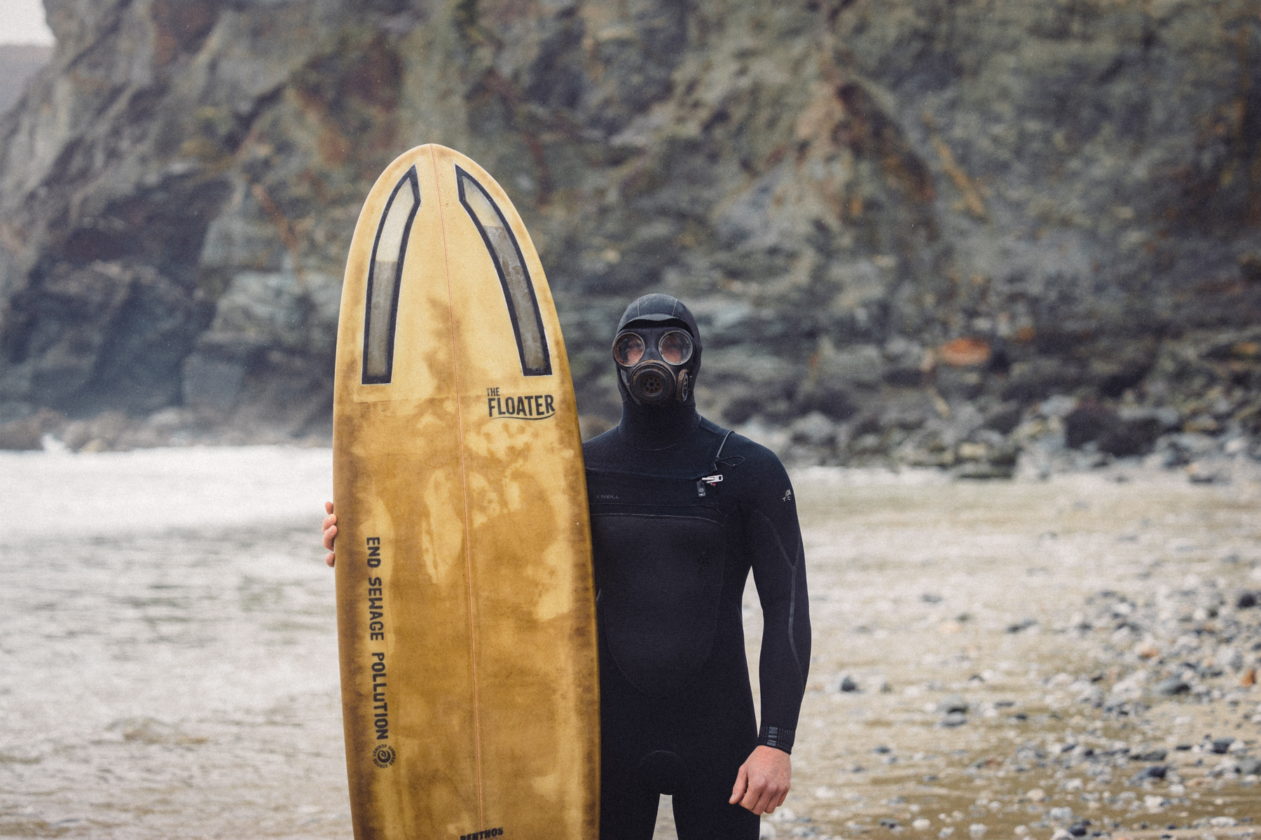 The Floater - The world’s first surfboard made from sewage