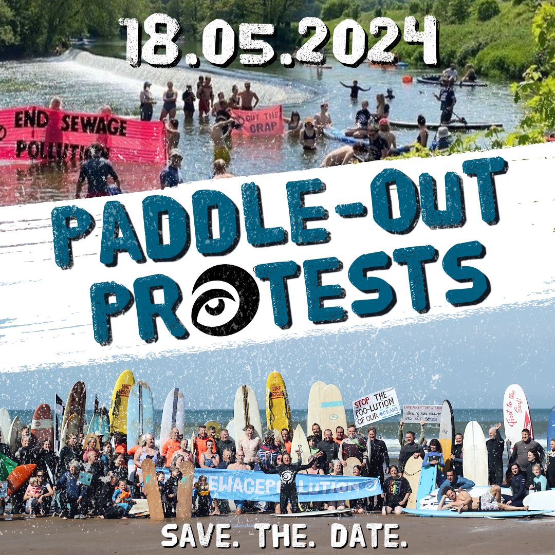 Paddle-Out Protests 2024 - Surfers Against Sewage