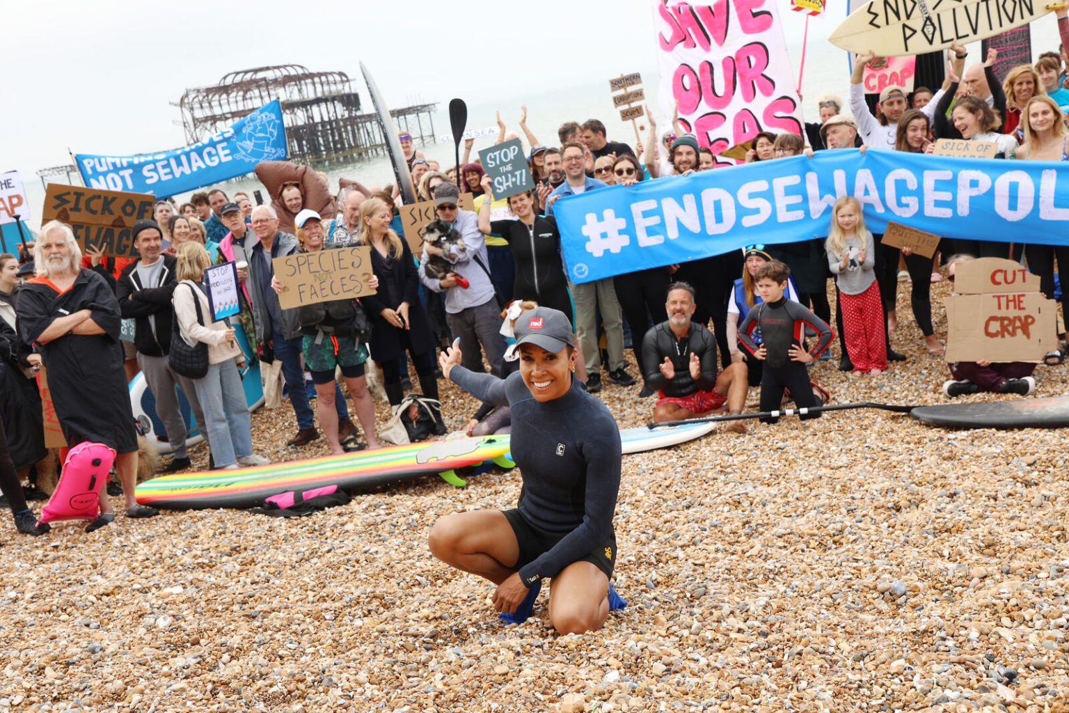 Paddle-Out Protest Gallery - Waves of Change - Surfers Against Sewage